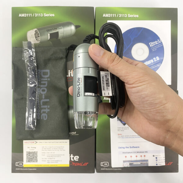 Kính Hiển Vi Kỹ Thuật Số Dino-Lite AM3113T (USB, 10x-200x, Đo Lường ...